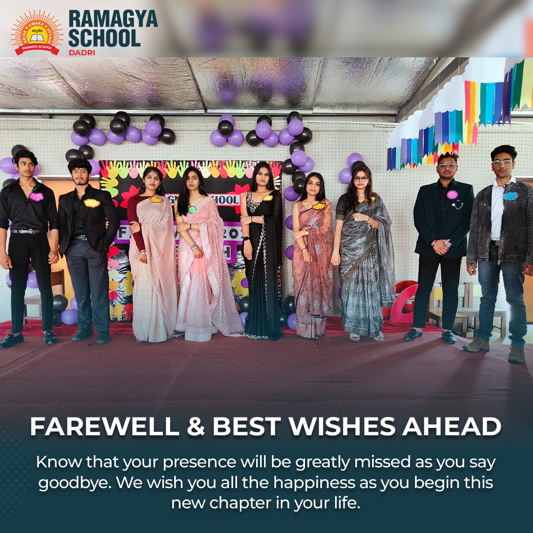 Farewell Wishes: Embracing New Beginnings with Gratitude - Ramagya School - Blog, Reviews and ...