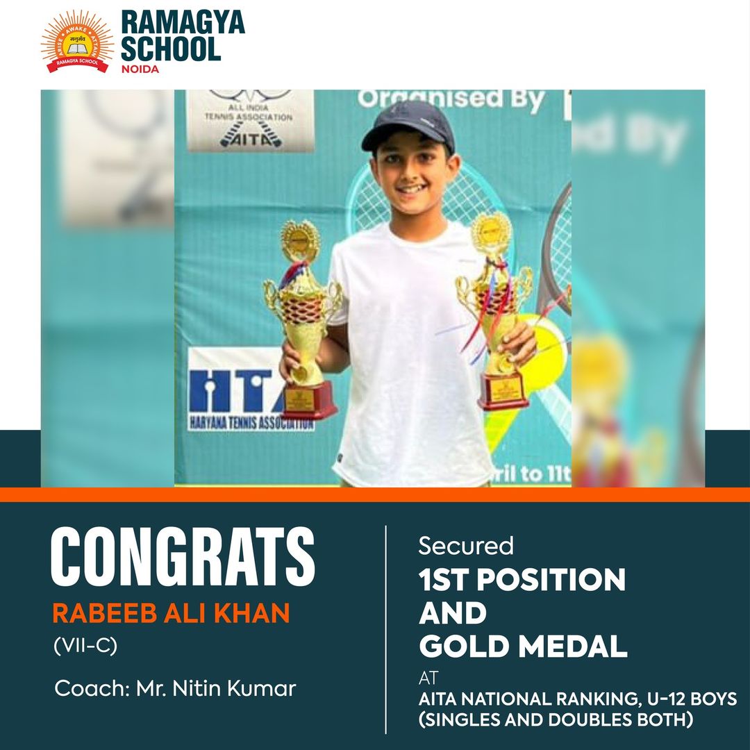 Champion Spotlight: Rabeeb Ali Khan's Lawn Tennis Triumph - Ramagya ...