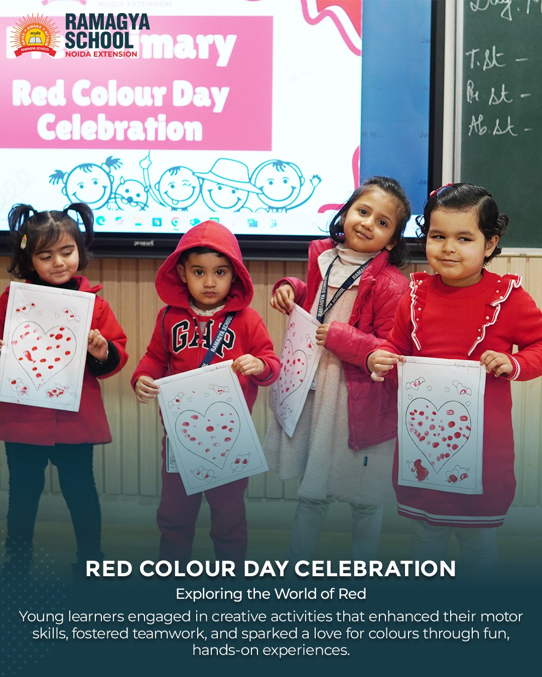 Red Colour Day Celebration - Ramagya School - Blog, Reviews and Latest ...